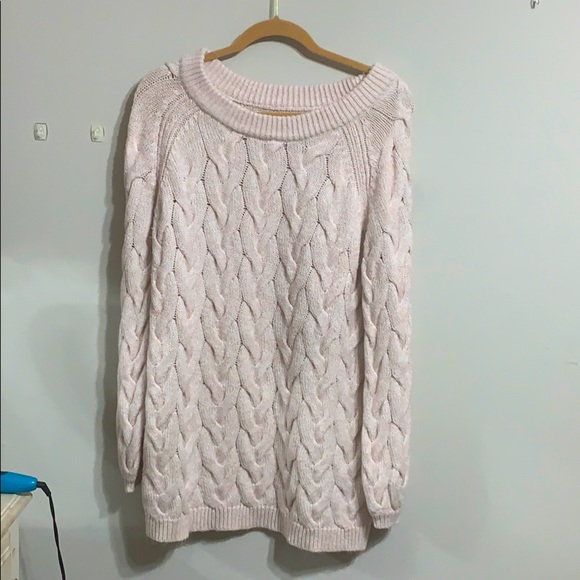 Dresses | Pink Short Sweater Dress | Poshmark